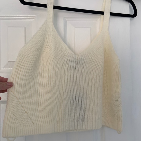 Vero Moda | Tops | Vera Moda Cropped Knitted Sweater Vest Cami Xl ...